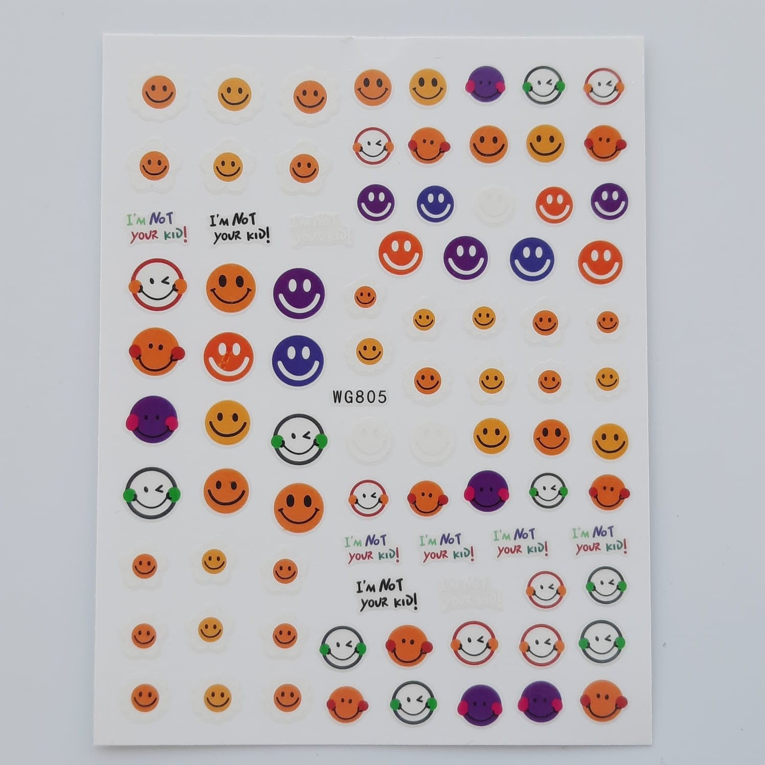 Sticker caritas – Tienda Manimai