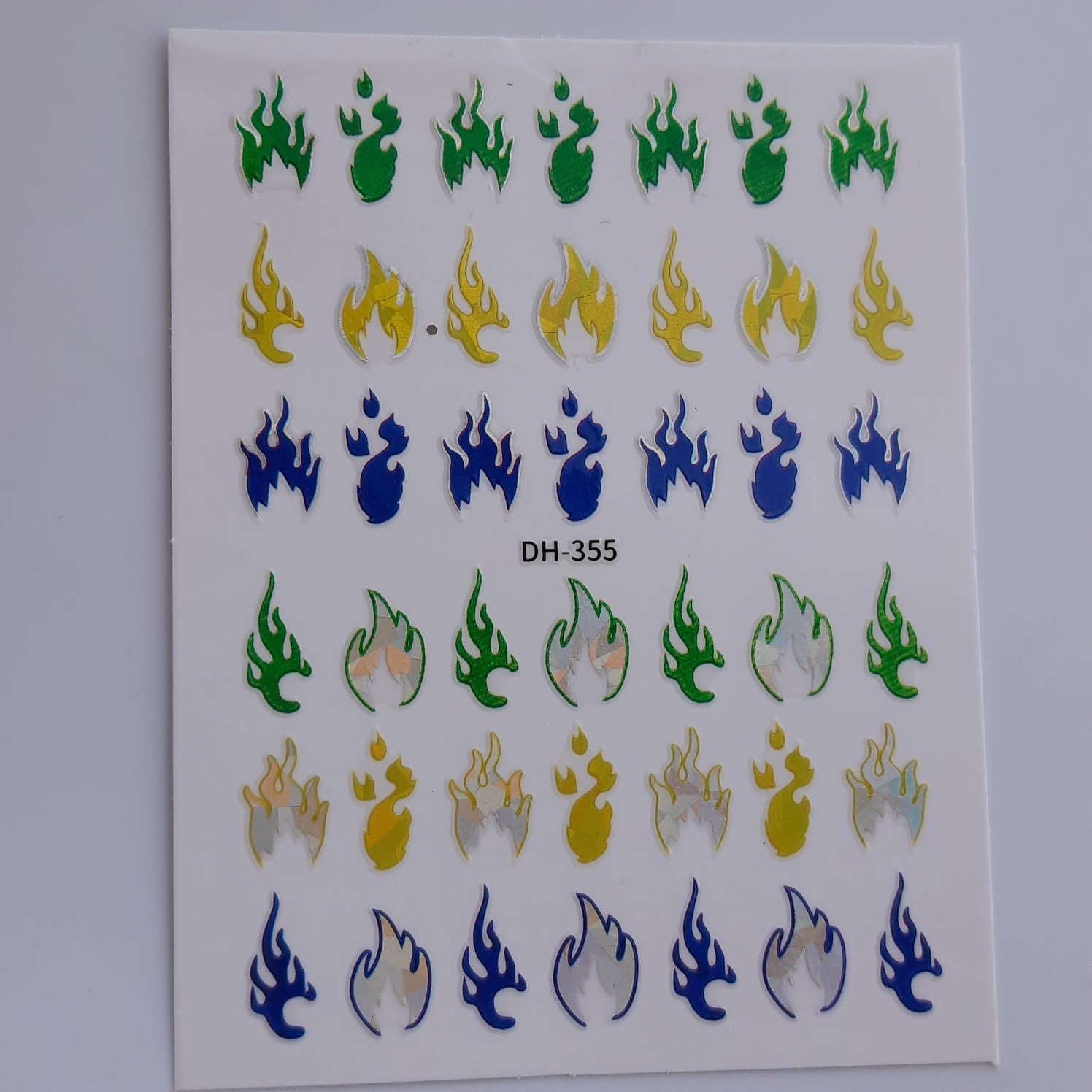 Sticker flamas 6 – Tienda Manimai